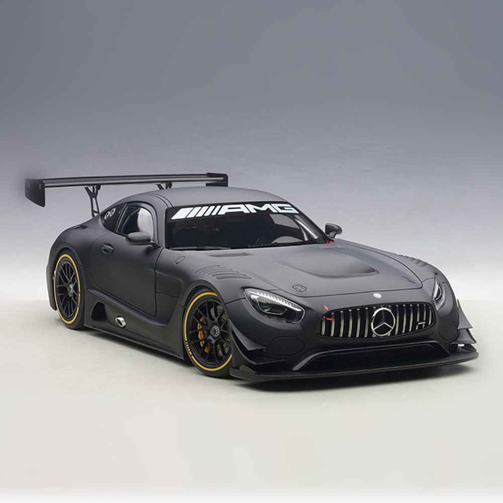 MERCEDES-AMG GT3 PLAIN COLOR VERSION (MATT BLACK) – Miniaturas